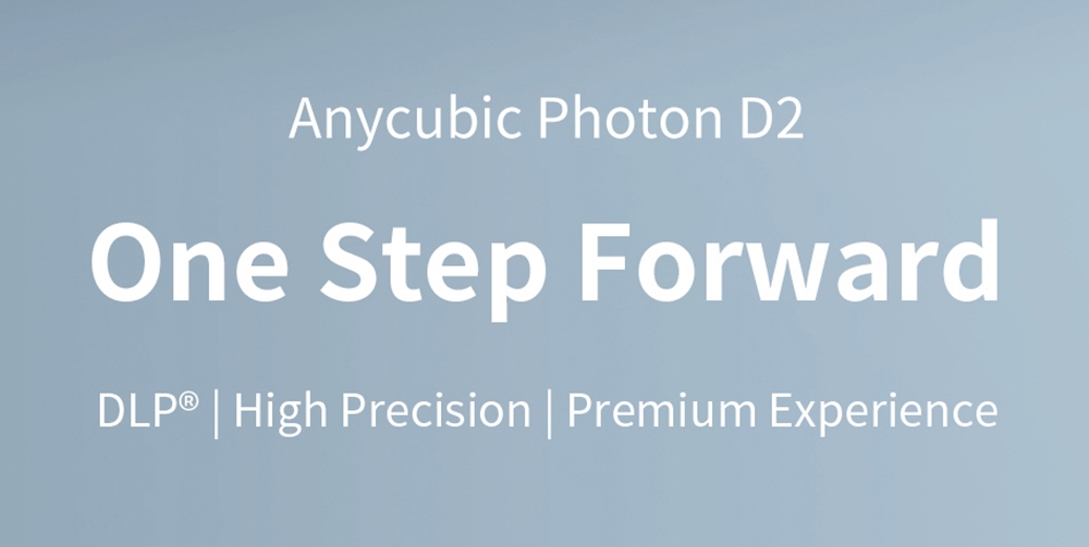 Anycubic Photon D2 Consumer DLP Resin 3D Printer