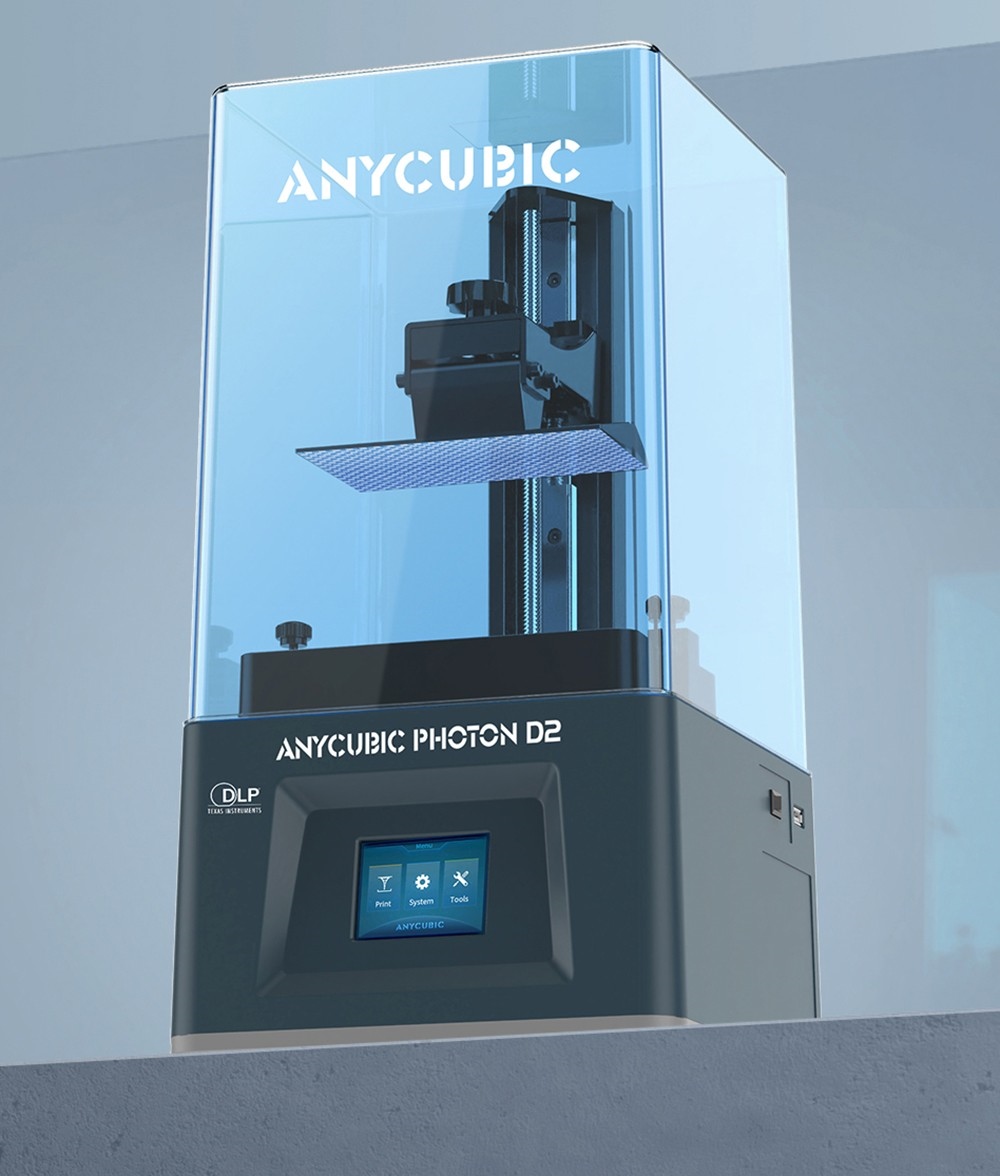 Anycubic Photon D2 Consumer DLP Resin 3D Printer