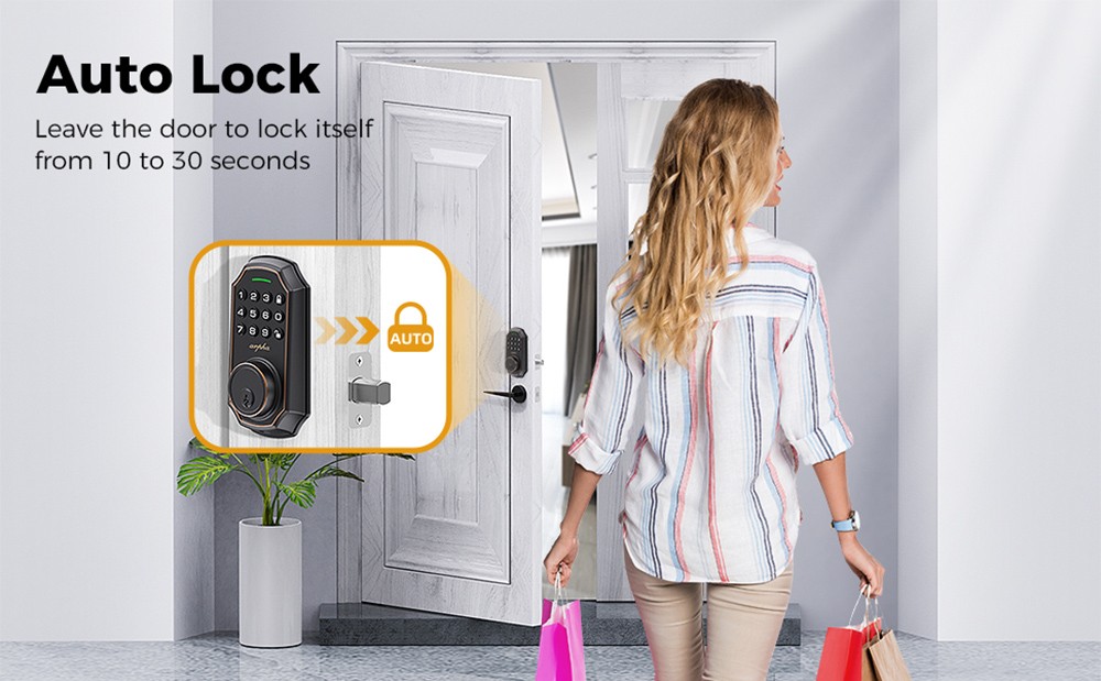 Arpha D180 Smart Password Door Lock with Keypad