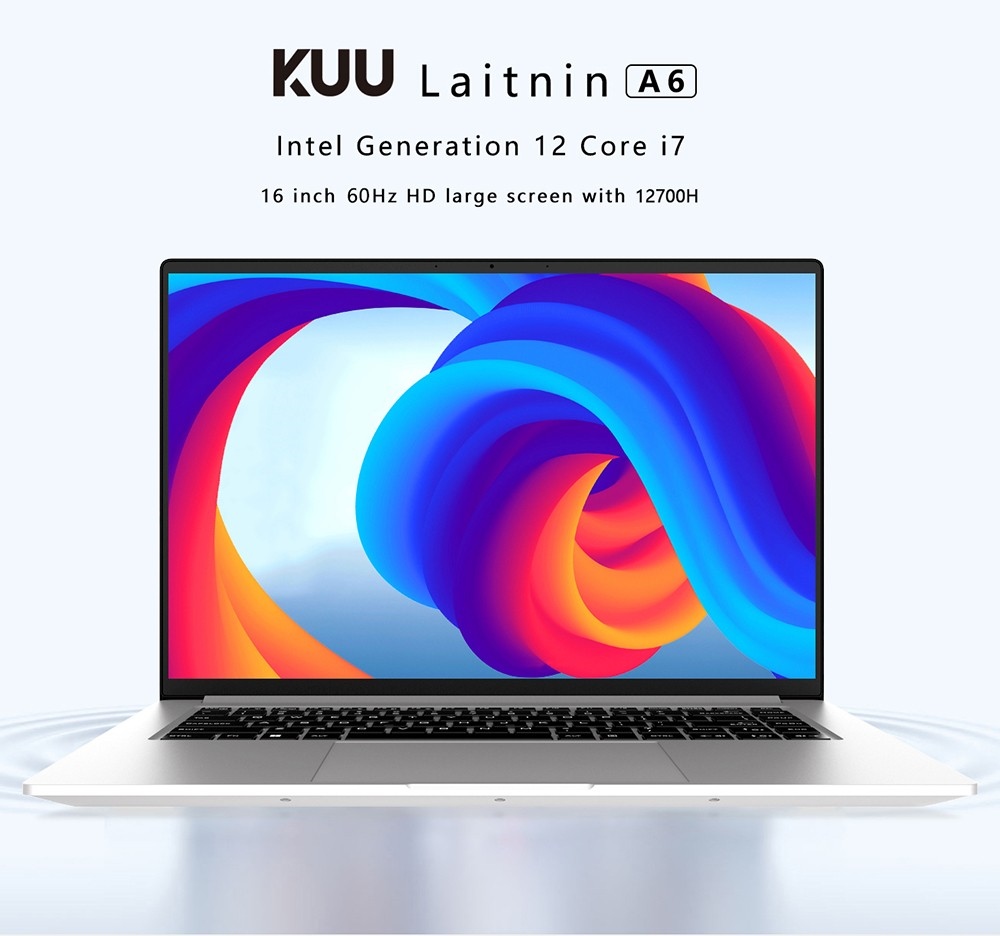 KUU A6 Laptop Intel I7-12700H