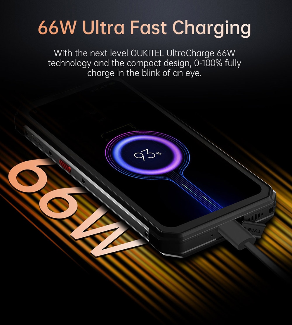 OUKITEL WP21 Rugged Smartphone Unlocked,17+256GB Android 12