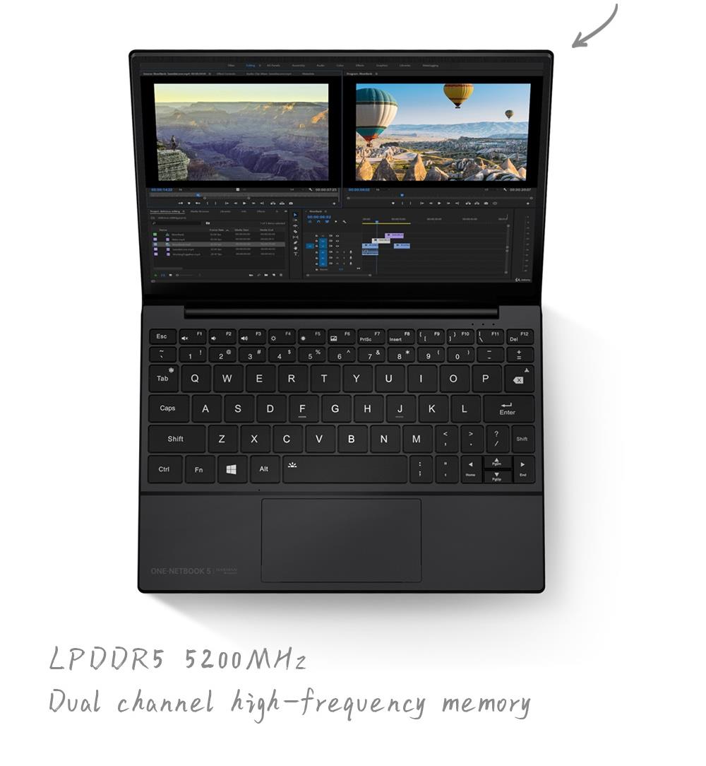 One Netbook 5 Laptop Intel I7 1250U US