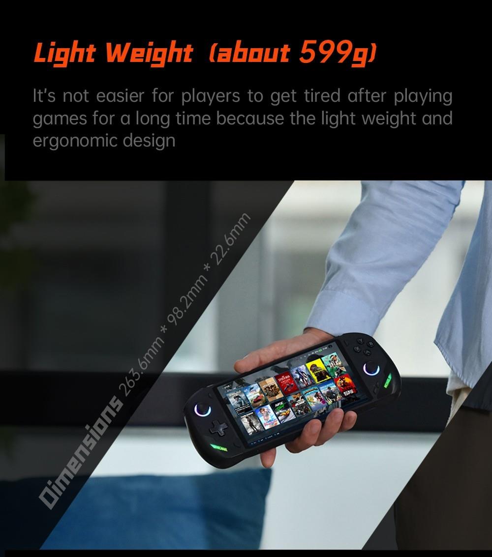 One Netbook ONEXFLY 32G+2TB Handheld Game Console - White, US