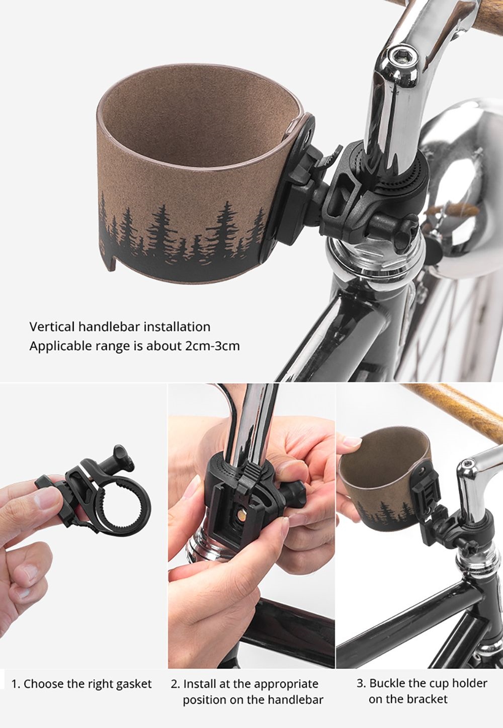 ROCKBROS Bike Cup Holder