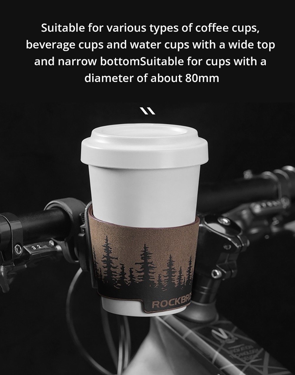 ROCKBROS Bike Cup Holder