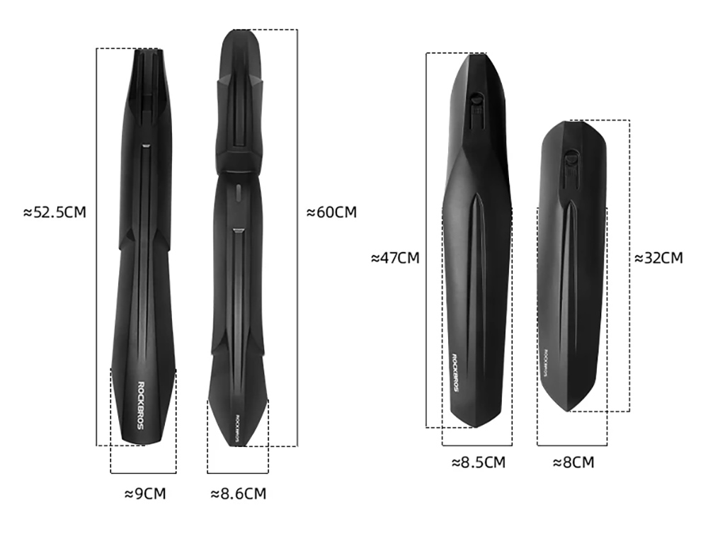 ROCKBROS Bike Fender 24 inches
