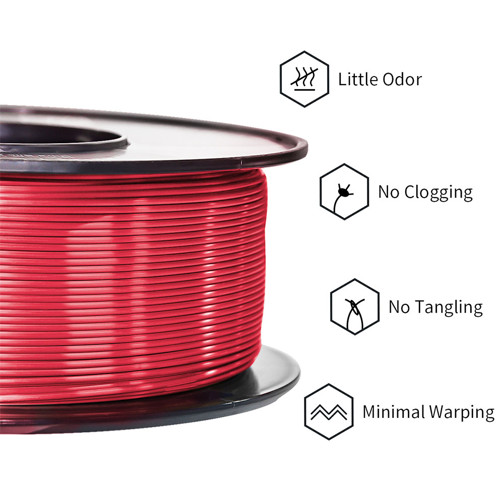 3kg ERYONE Ultra Silk PLA + 1kg Silk PLA Filament | Europe