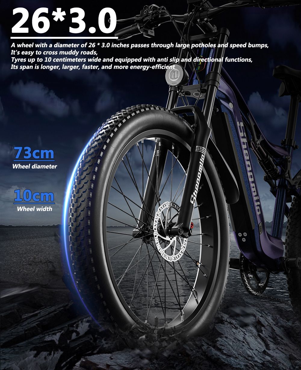 2023 New Version Shengmilo MX03 Electric Bike