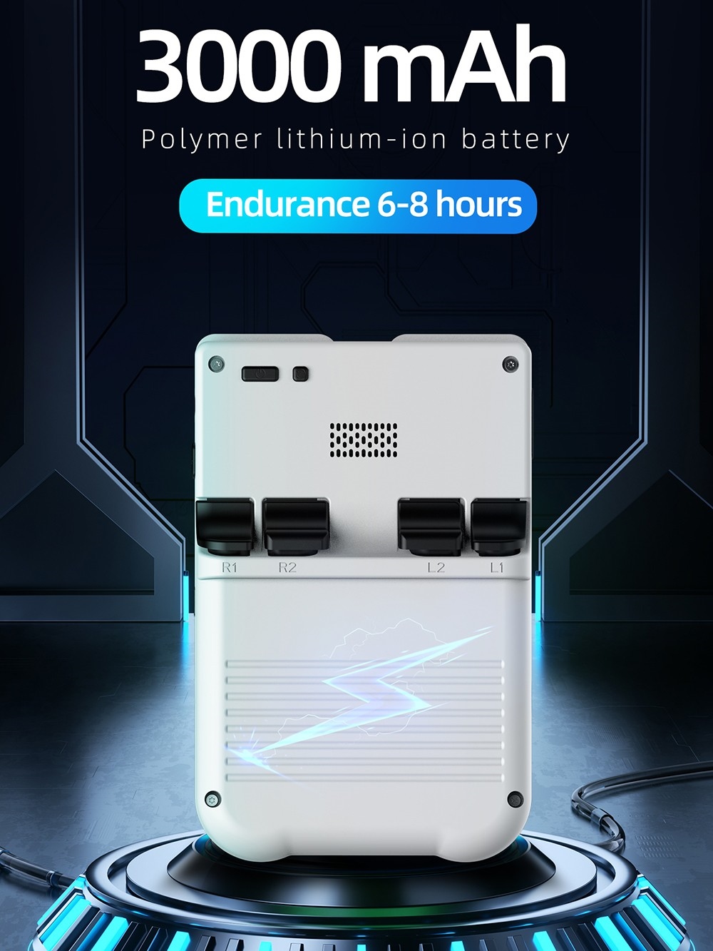 AMPOWN XU10 Handheld Game Console, 256GB - White