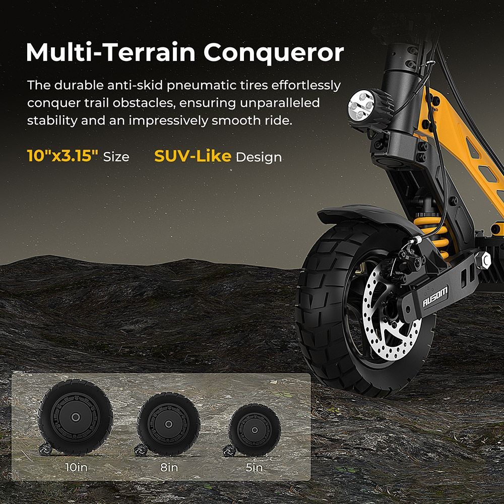 Refurbished Ausom Leopard Off-Road Electric Scooter