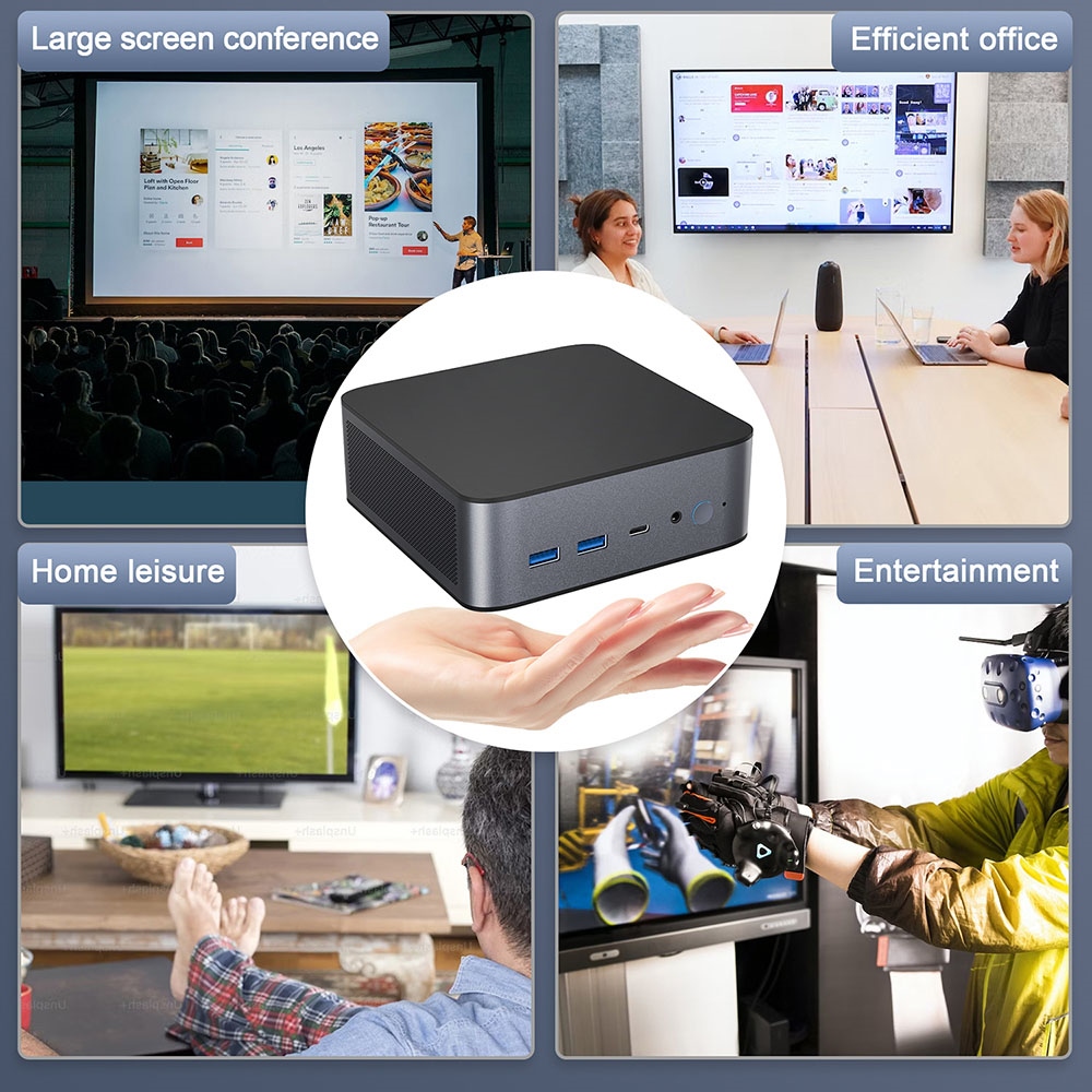 GXMO H90 Intel i7-11390H 16+1TB Mini PC