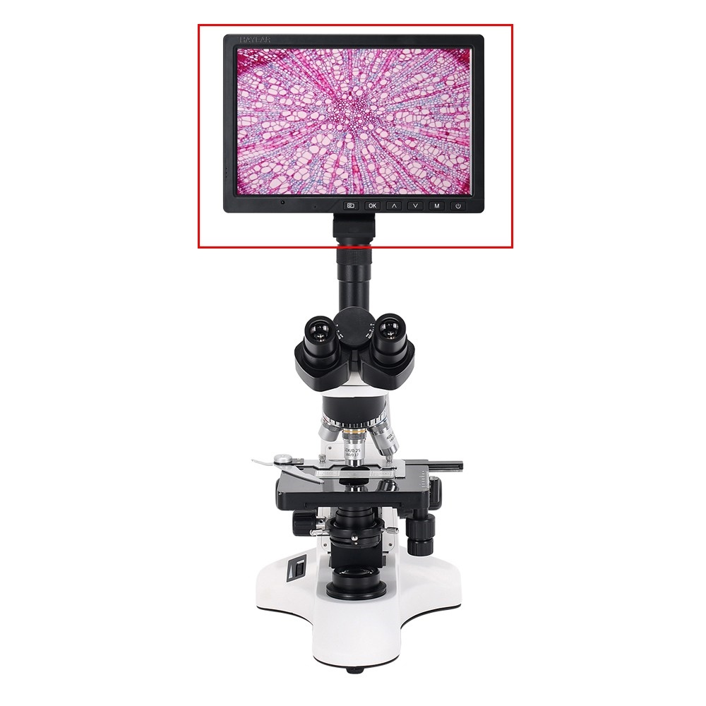 HAYEAR 10.1 inch Microscope Camera Monitor