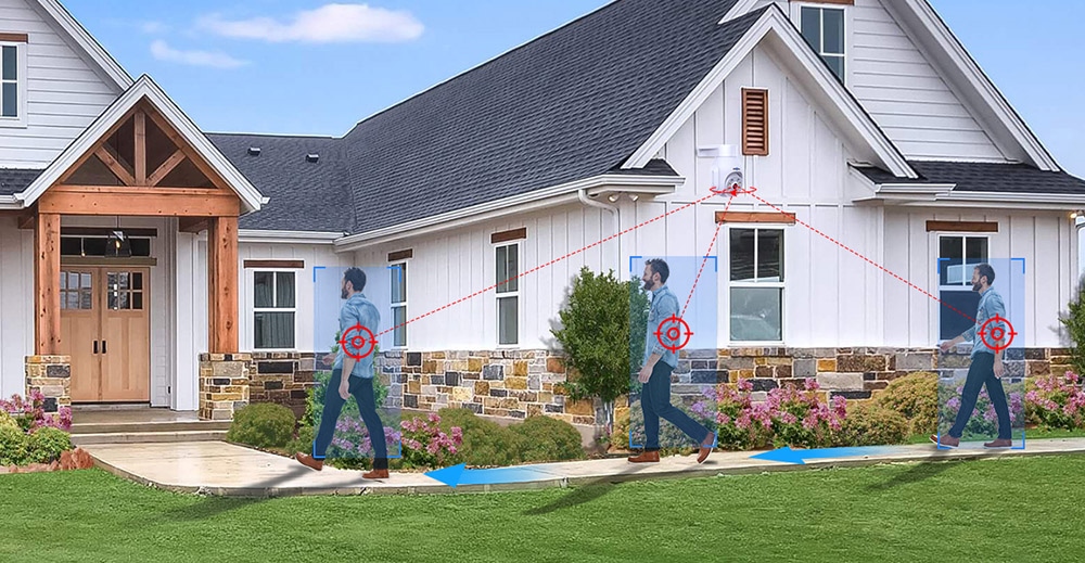 Hiseeu 5MP Wireless PTZ Security Camera System