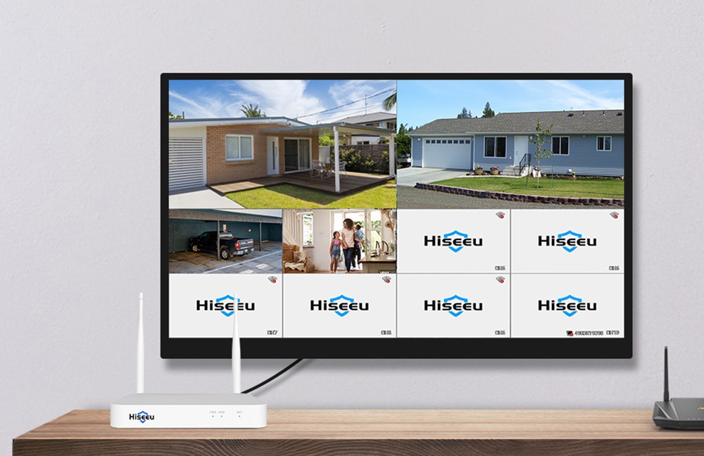 Hiseeu 5MP Wireless PTZ Security Camera System Hiseeu 5MP Wireless PTZ Security Camera System
