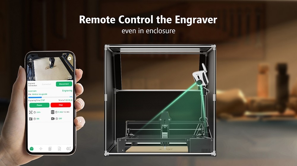 Mintion Lasercam Laser Engraver Camera