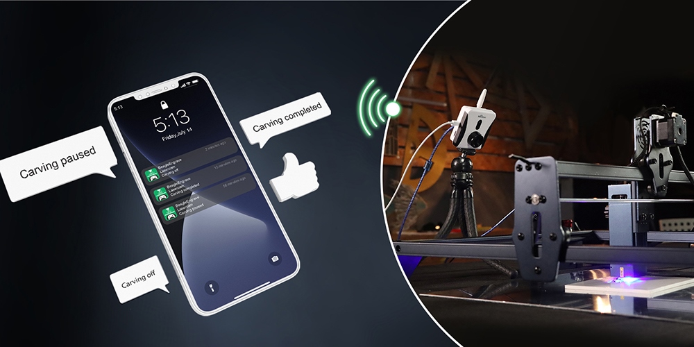 Mintion Lasercam Laser Engraver Camera