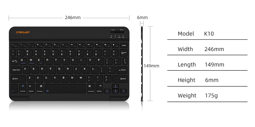 Teclast K10 Bluetooth Keyboard