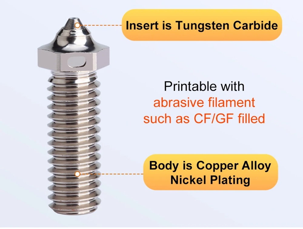 Trianglelab 0.6mm Volcano ZSTC Nozzle