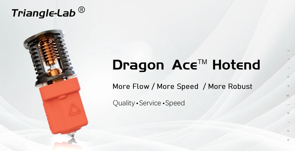 Trianglelab 104NT-4 Dragon Ace Hotend Black