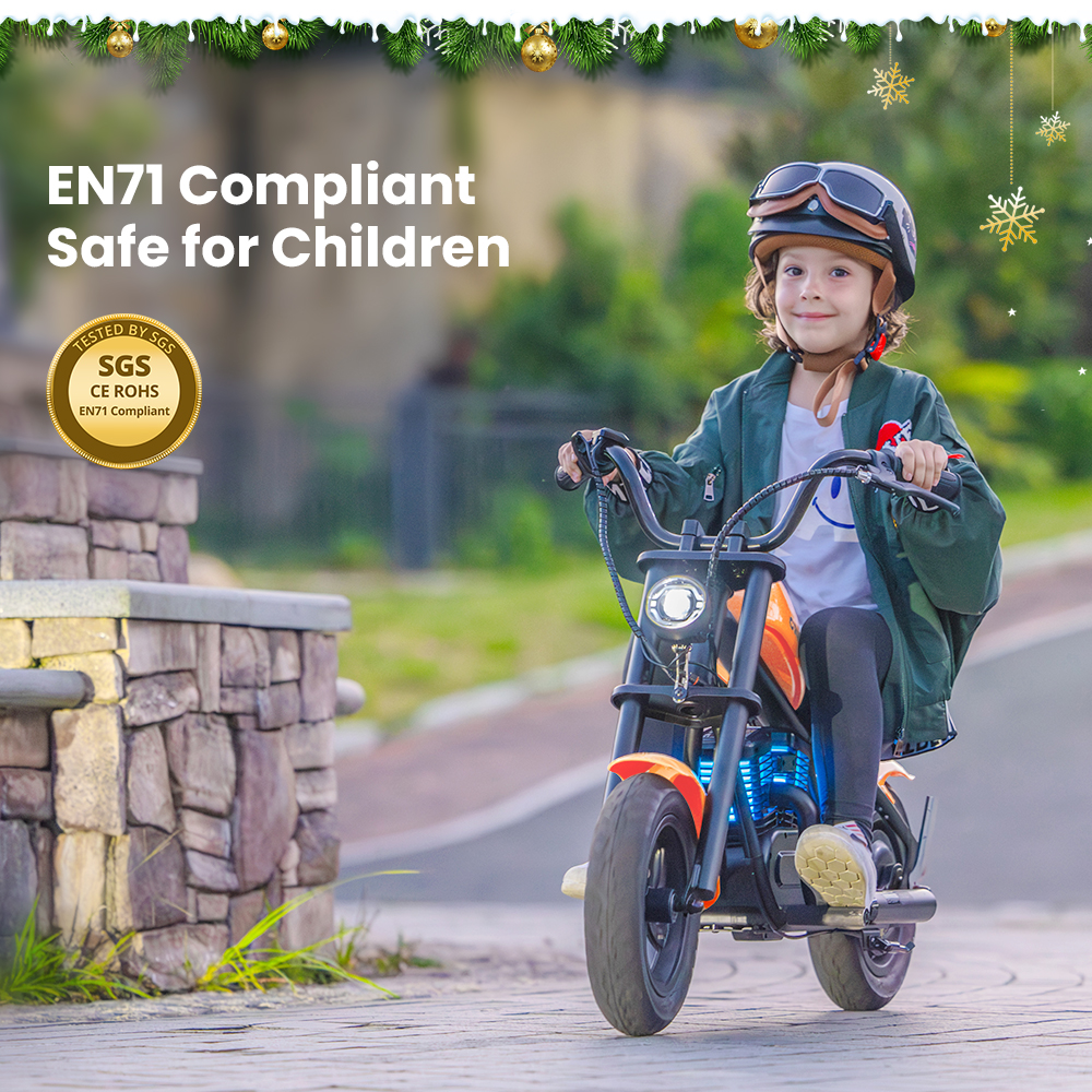 HYPER GOGO Cruiser 12 Plus Electric Motorcycle for Kids