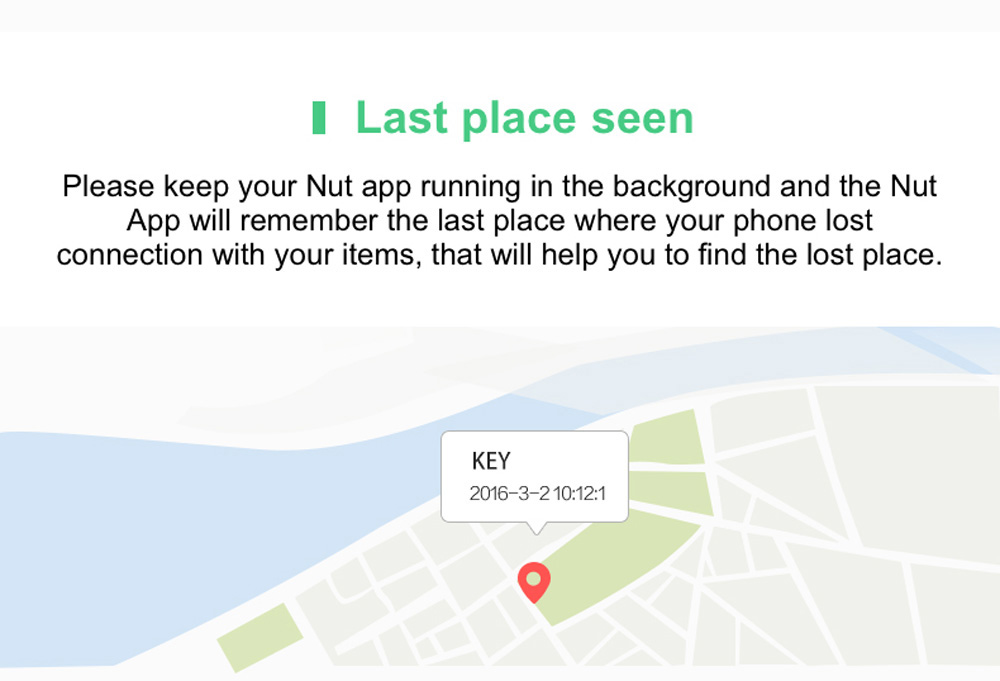 Nut 2 F5D Finder Mini Bluetooth Tracker White