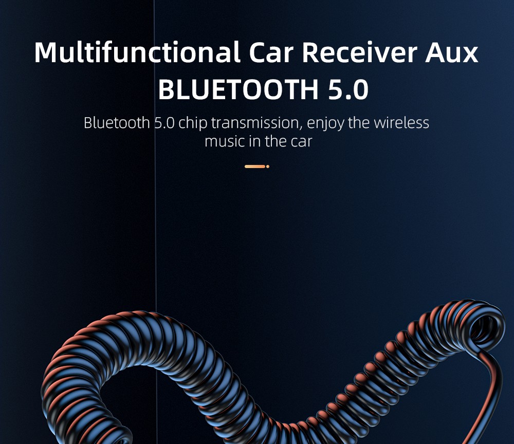 ESSAGER Bluetooth 5.0 Aux Adapter for Car