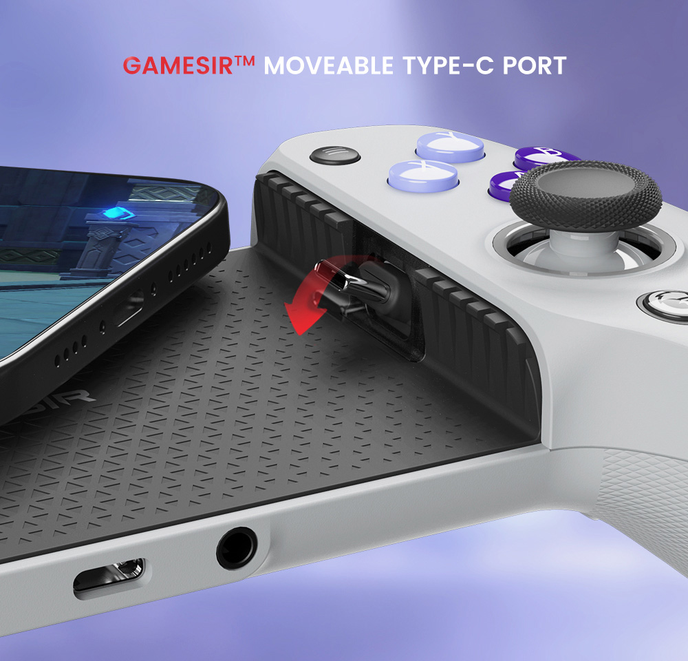GameSir G8 Galileo Type-C Mobile Gaming Controller for Android & iPhone 15 Series (USB-C)