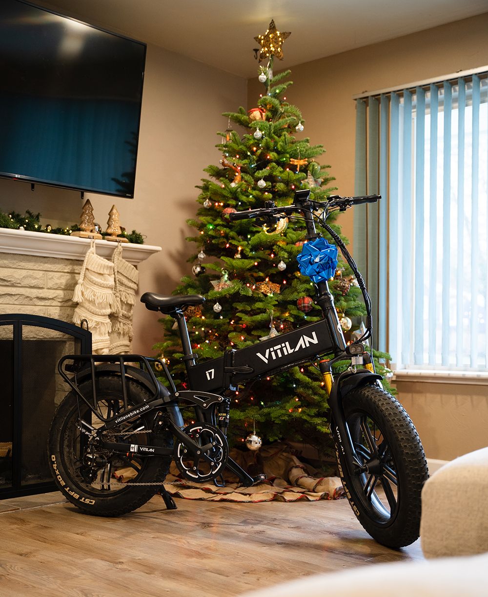 Vitilan I7 Pro 2.0 Foldable Electric Bike - Black