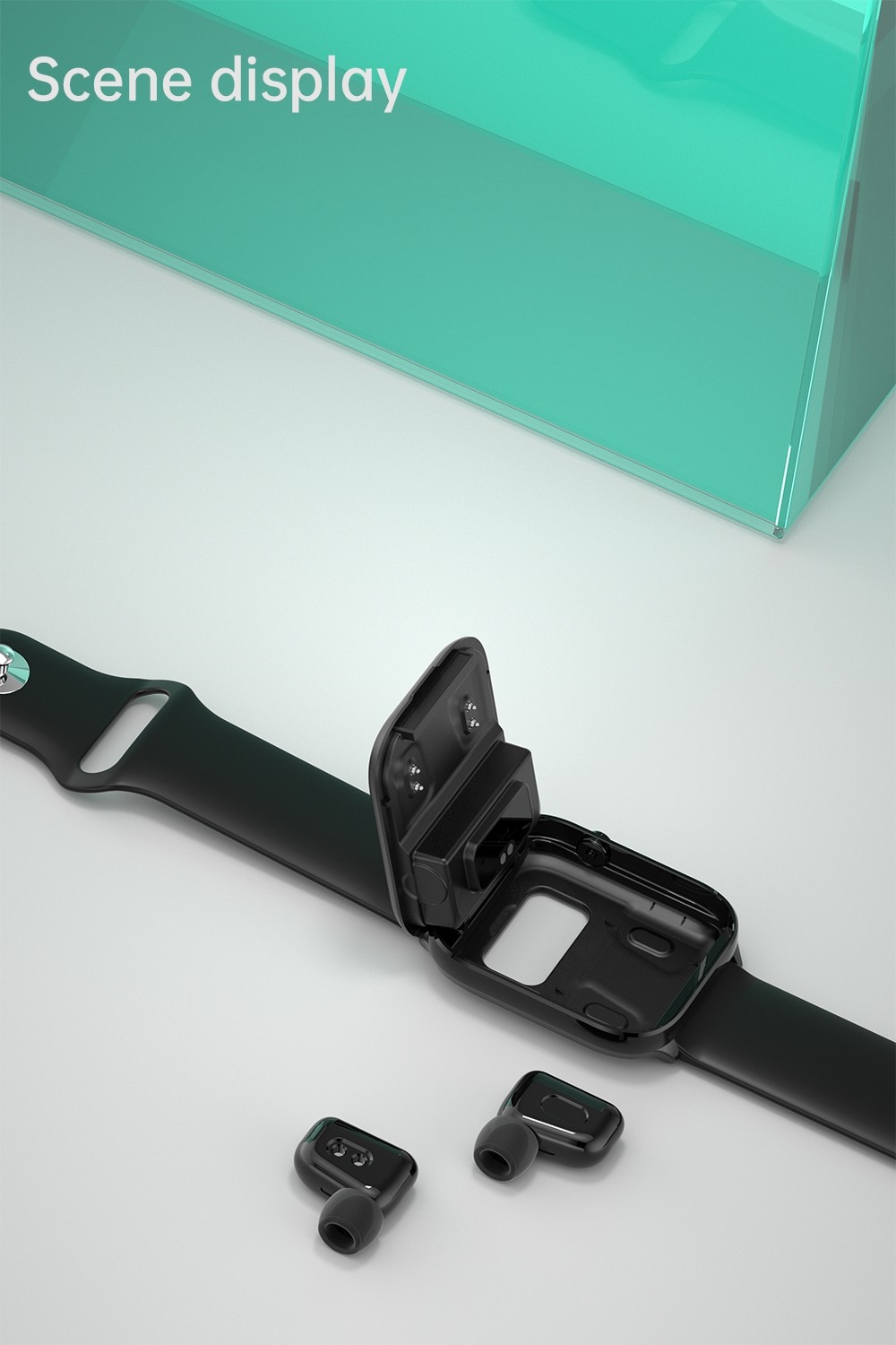 X8S 2 in 1 Smartwatch with TWS Earbuds