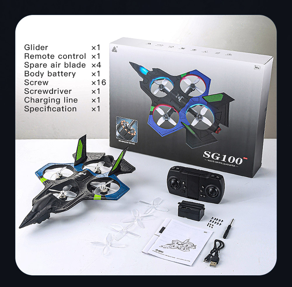 ZLL SG100 Plus 2 Glider Drone with HD Camera