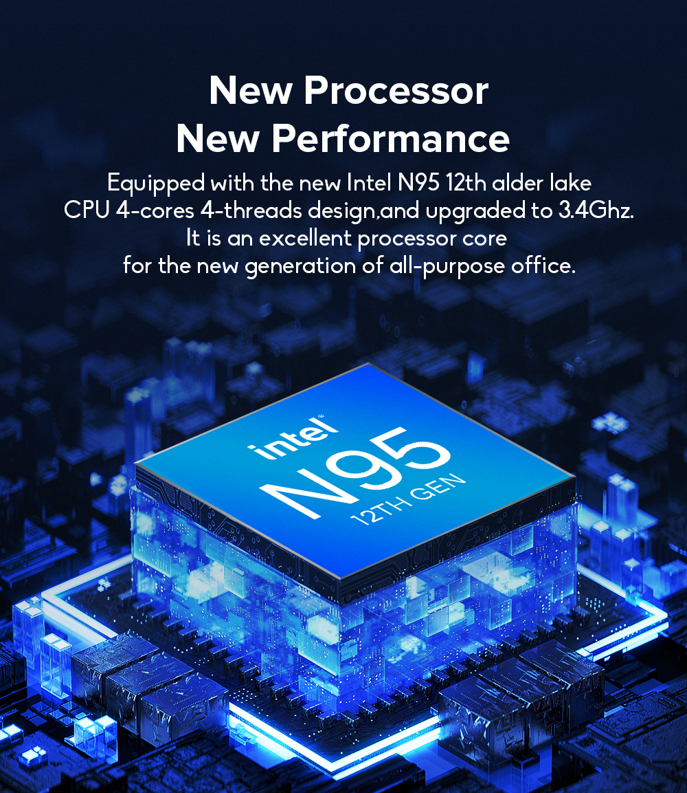 Ninkear N14 14 inch 4K Screen Intel N95 CPU