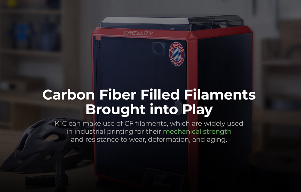 Creality K1C Bayern Edition with AI Camera 600mm/s