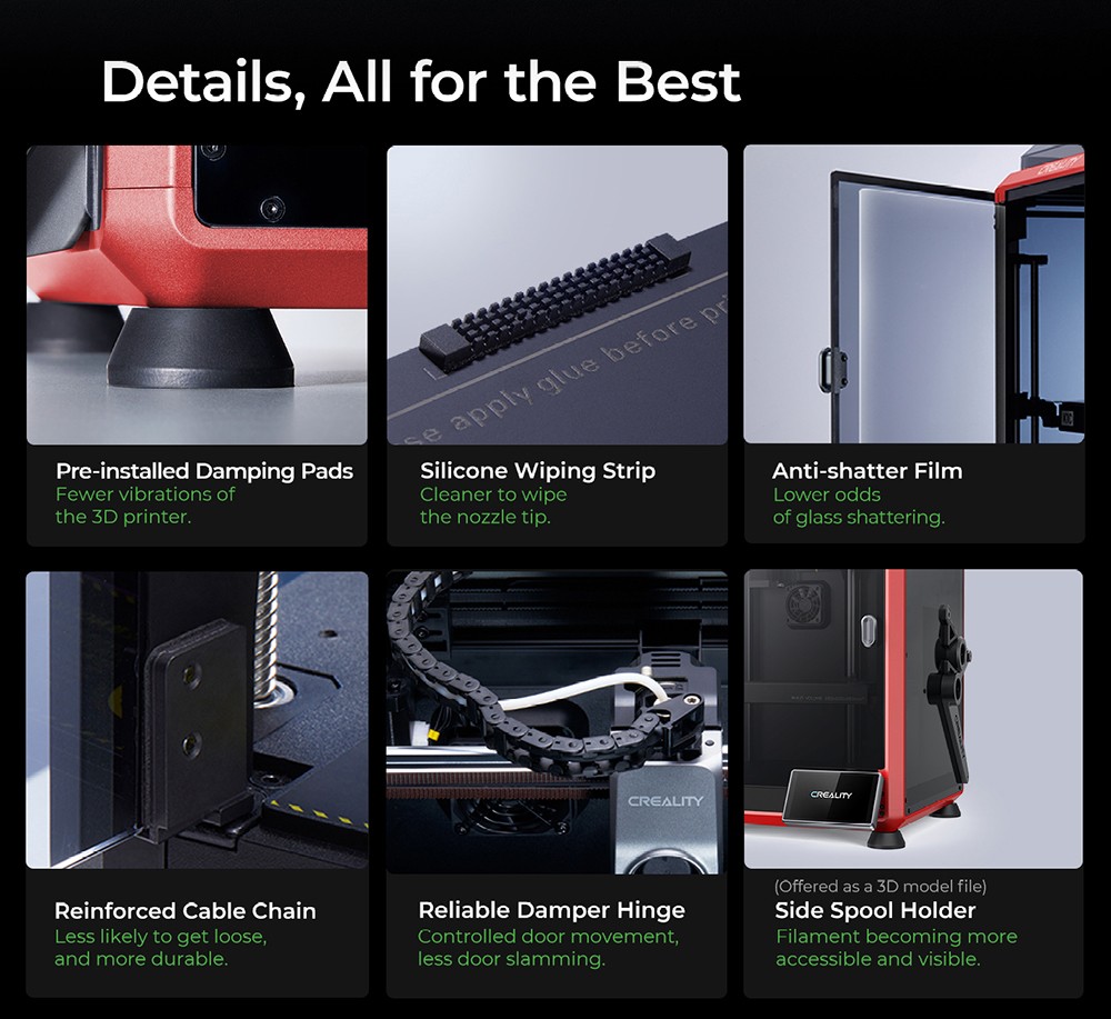 Creality K1C Bayern Edition with AI Camera 600mm/s