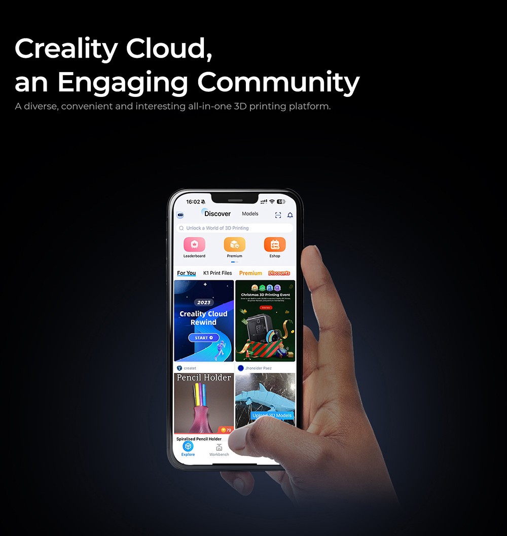 Creality K1C Bayern Edition with AI Camera 600mm/s