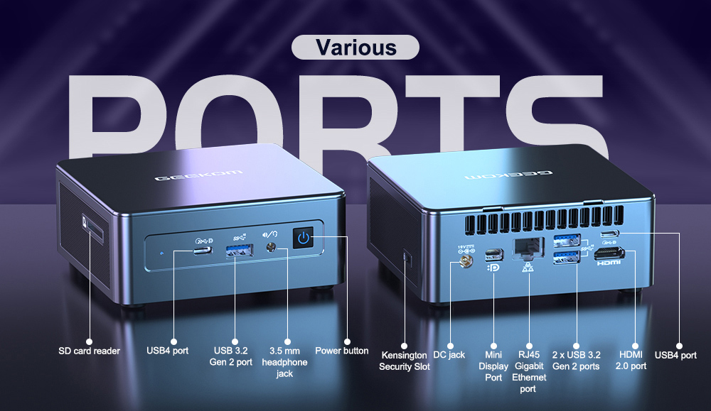 GEEKOM IT11 i7-11390H Mini PC