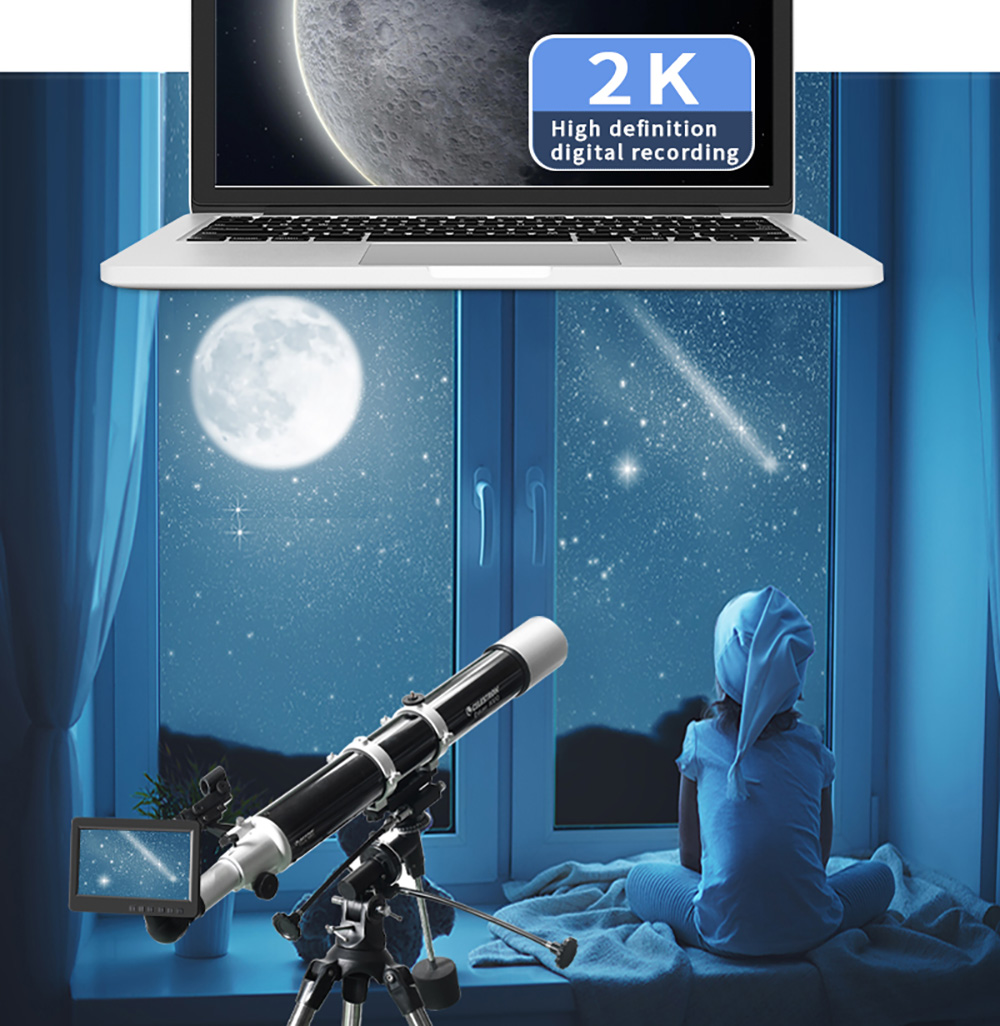 HAYEAR 7 inch Telescope Electronic Eyepiece