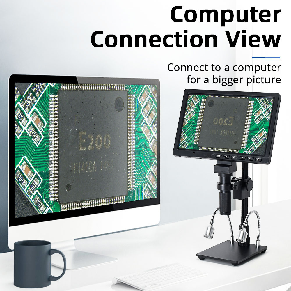 HAYEAR HDMI Microscope Camera Kit EU Plug