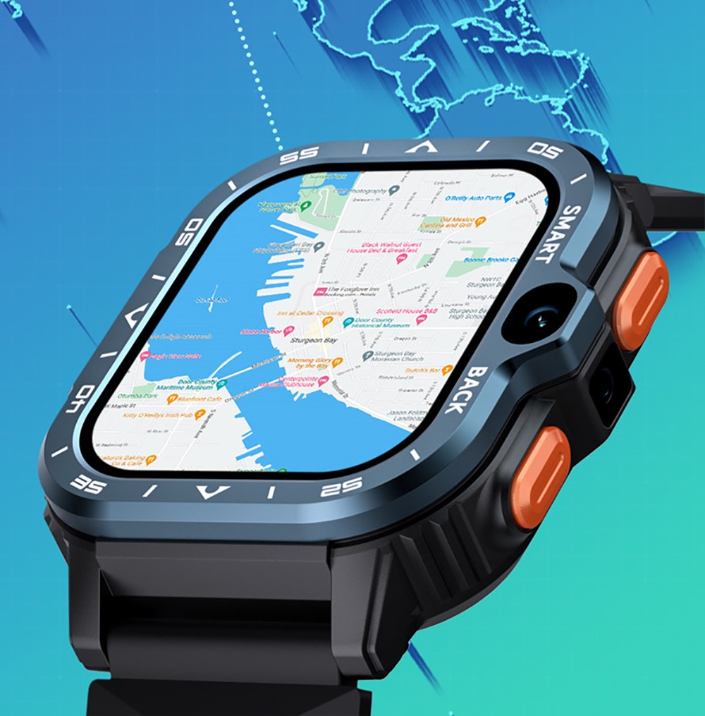 LOKMAT APPLLP 4 MAX Smartwatch 4GB+64GB - Orange