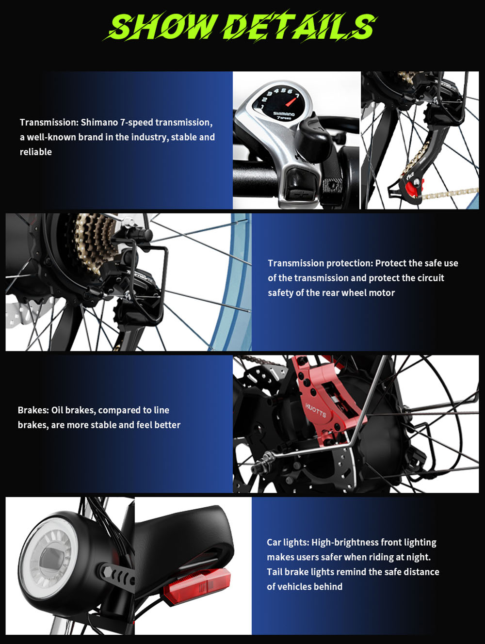 DUOTTS N26 Electric Bike 750W*2 Motors - White | Europe