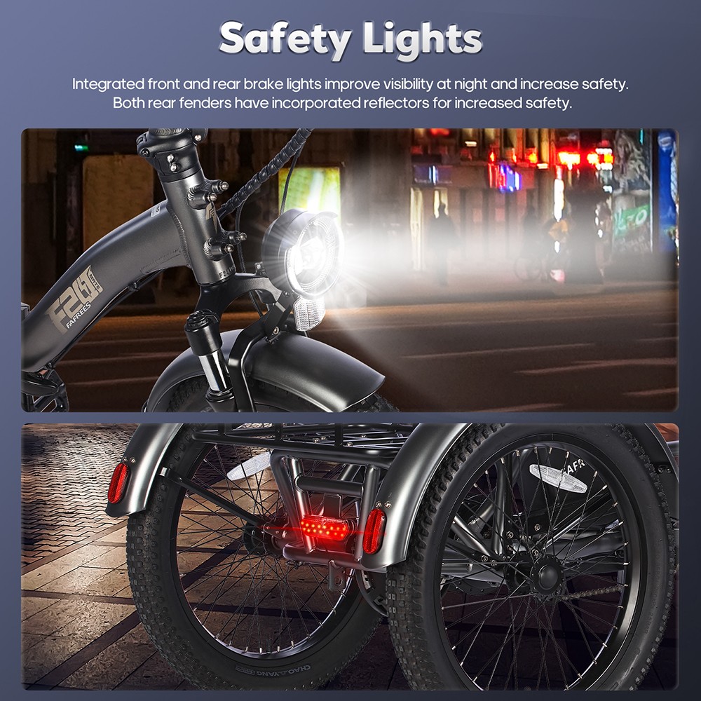 FAFREES F20 Mate Electric Tricycle Blue | Europe