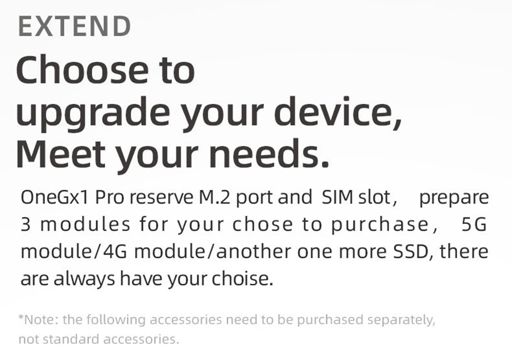 One Netbook OneGx1 Pro Gaming Laptop i7-1160G7 16GB 1TB Black