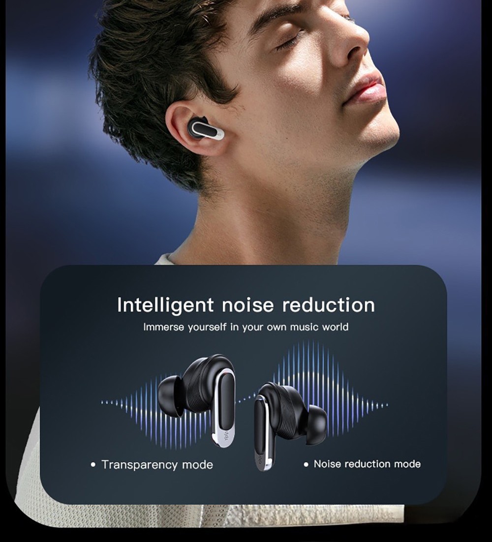 Smart Touchscreen Bluetooth Earbuds Golden