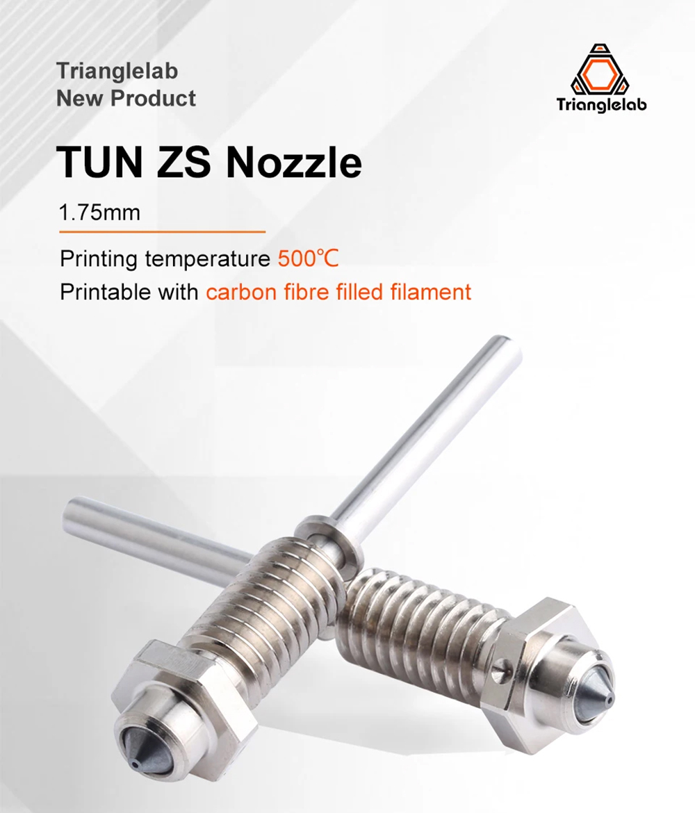 Trianglelab TUN ZS 3D Printing Nozzle 0.6mm