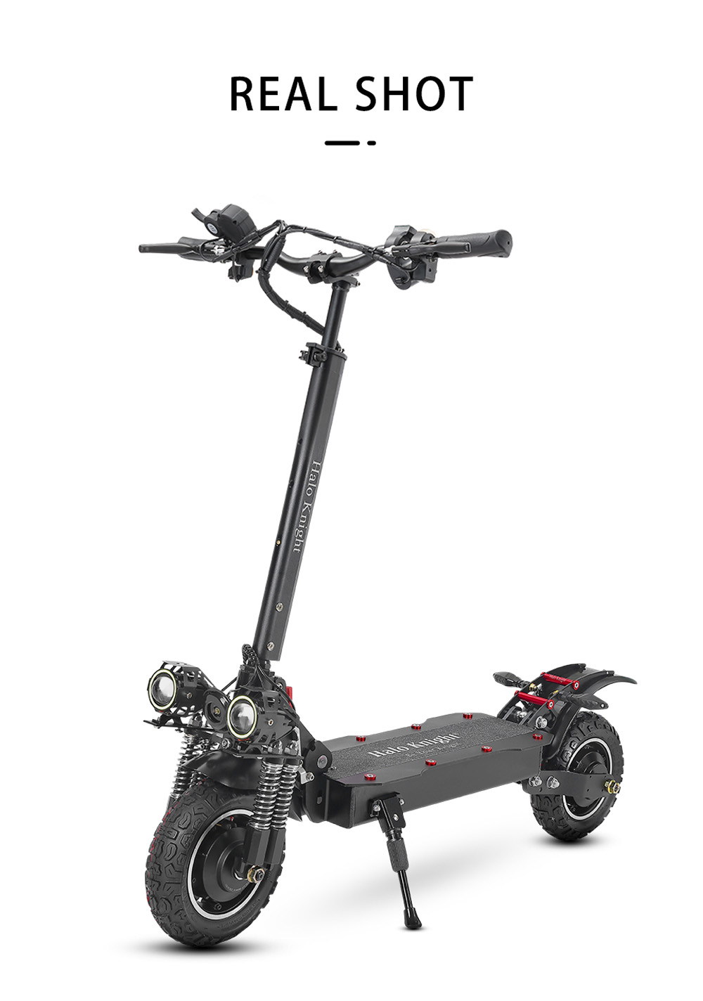 Halo Knight T104 Electric Scooter 21Ah Battery 1000W*2 Motor