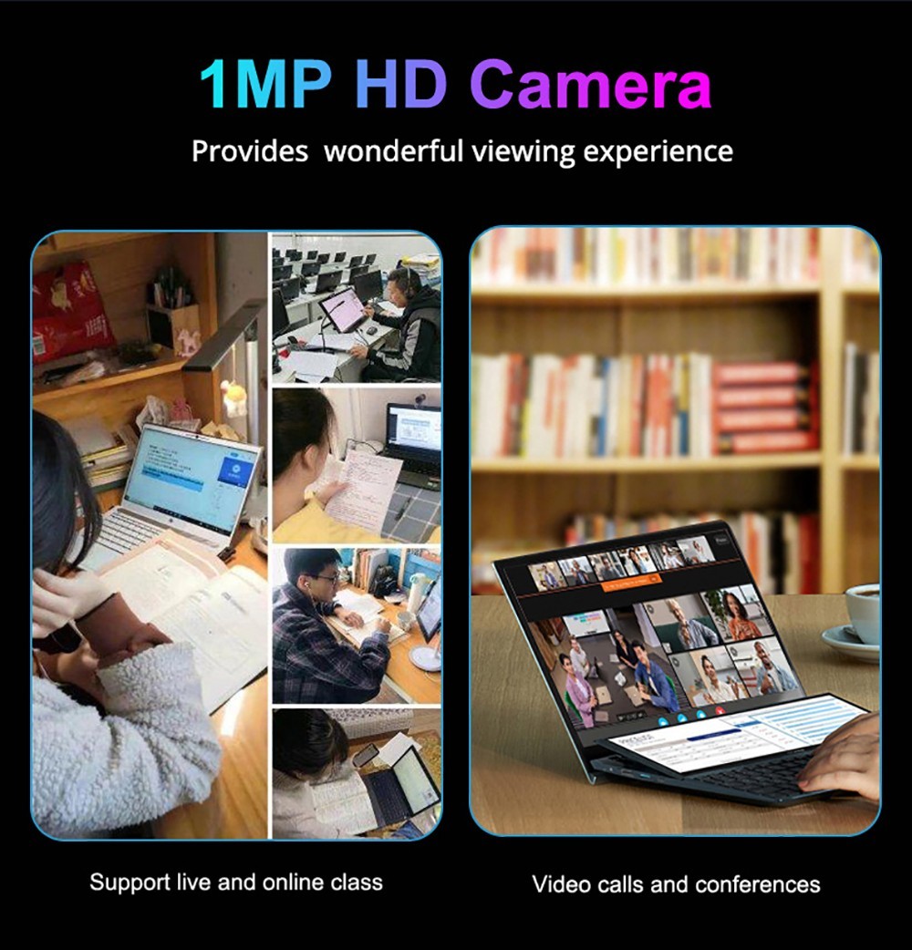 N-one NBook Fly Laptop 16in+14in Dual Screen 16GB DDR4 1TB SSD