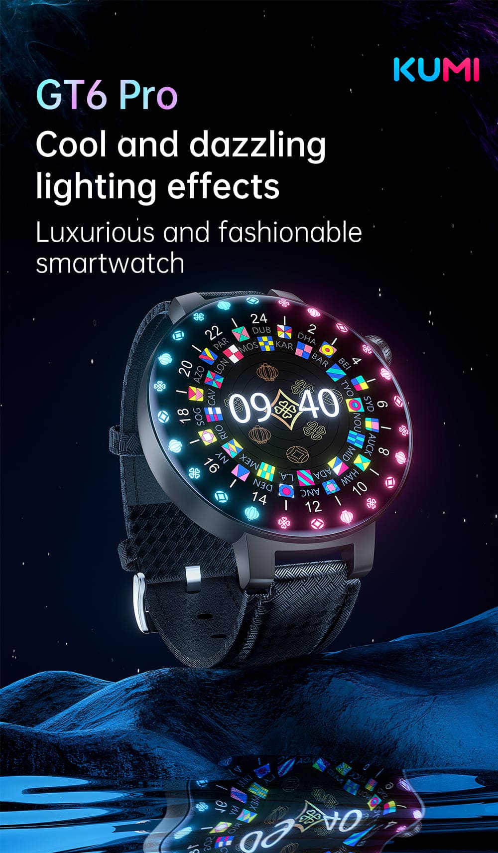 KUMI GT6 Pro Smartwatch
