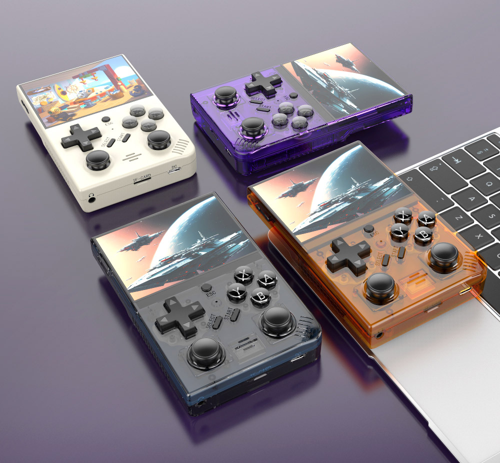 R35 Plus Handheld Game Console 64GB Grey