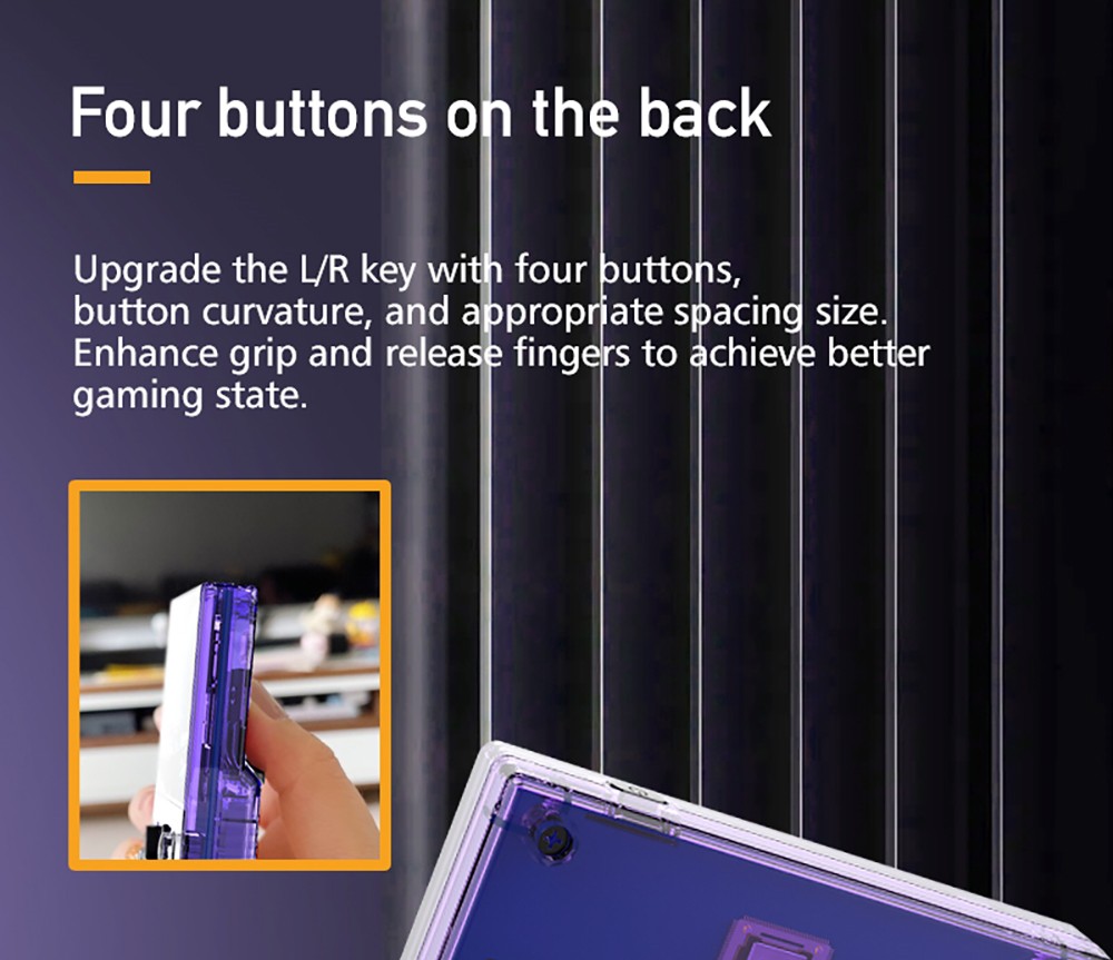 R35 Plus Handheld Game Console 64GB Grey