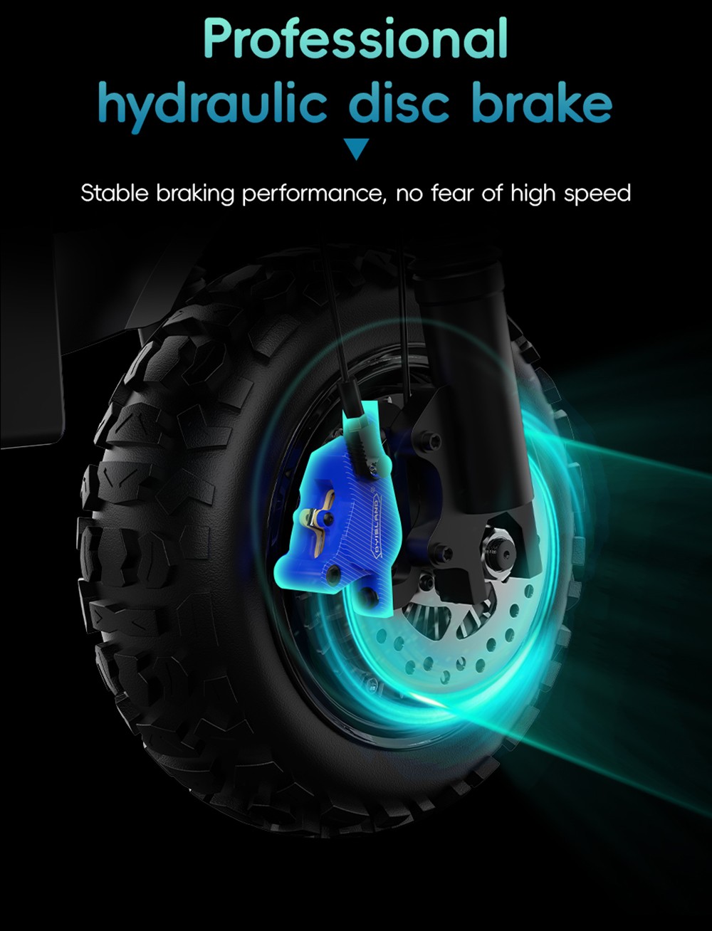 OOTD D88 Electric Scooter 11 inch Max Dual 2800W Motor 85km/h