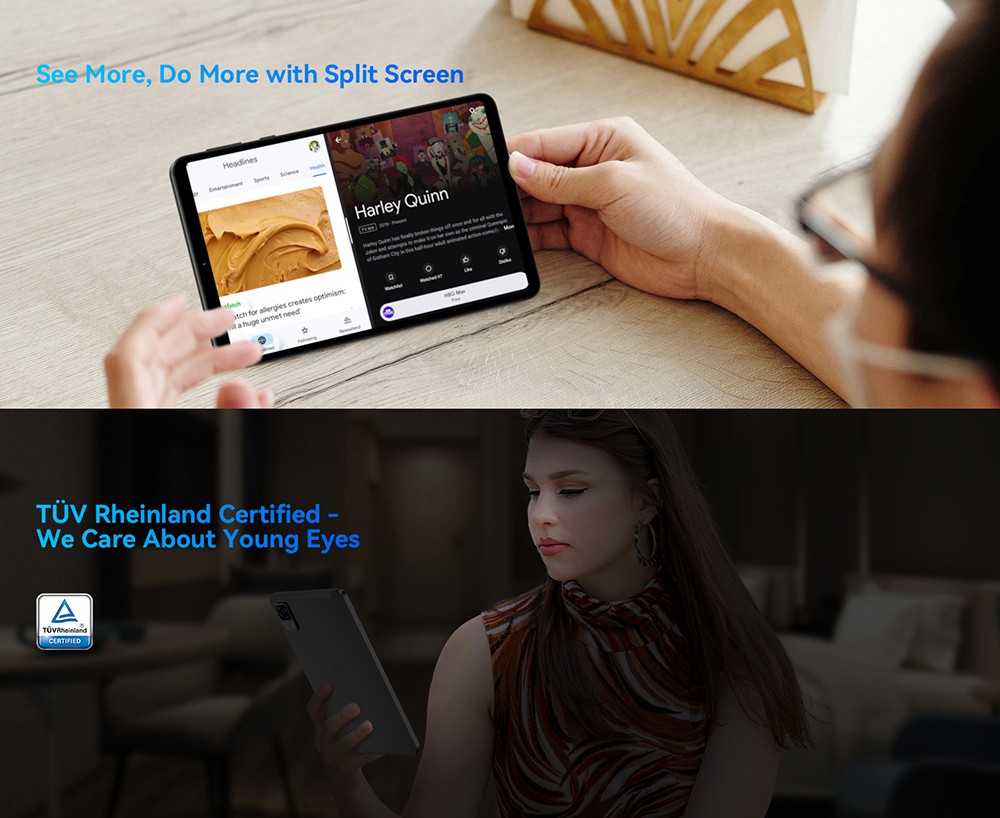 Headwolf FPad5 Android 14 Tablet 8+128GB